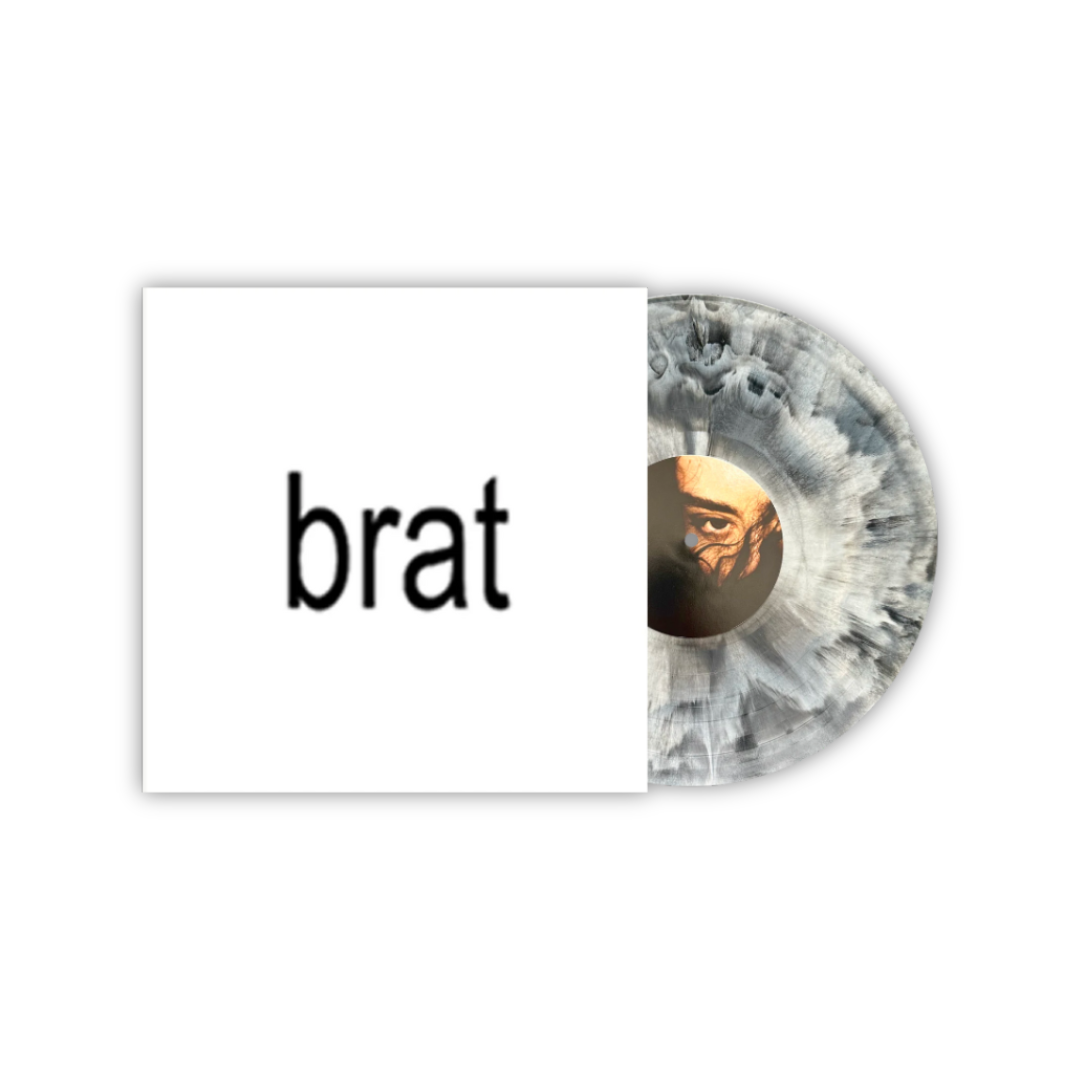 Charli XCX Brat - Limited Black And White Marble Vinyl With Alternate ...